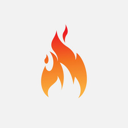 Fire icon design Royalty Free Vector Image - VectorStock