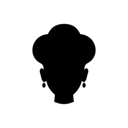 Hair updos icon Royalty Free Vector Image - VectorStock