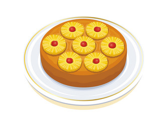 Pineapple Tart Vector Images (73)