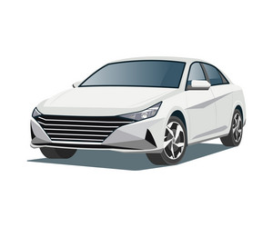 Sports car shape Royalty Free Vector Image - VectorStock