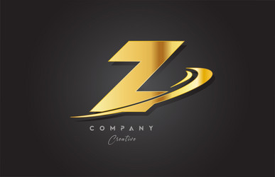 Golden Z Letter Vector Images (over 2,900)