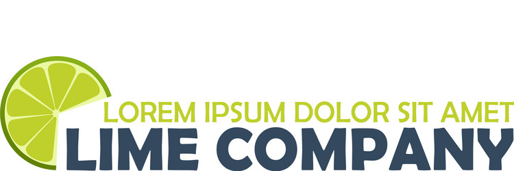 Citrus logo company lemon Royalty Free Vector Image