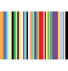Abstract seamless rainbow color stripes line Vector Image
