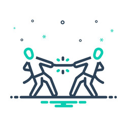 Compete Royalty Free Vector Image - VectorStock