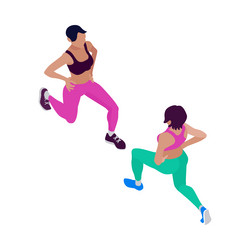 Women Fitness Vector Images (over 28,000)