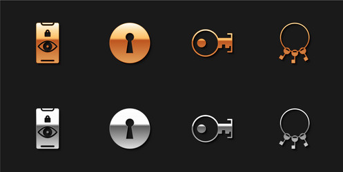 Key Bunch Golden Vector Images (71)