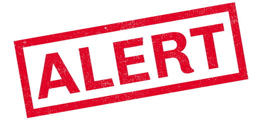 Alert rubber stamp Royalty Free Vector Image - VectorStock