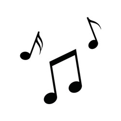 Music note sheet icon staff Royalty Free Vector Image