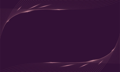 Black background with fade golden lines Royalty Free Vector