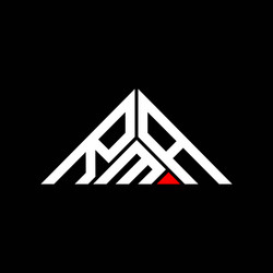 Rma letter logo creative design with graphic Vector Image
