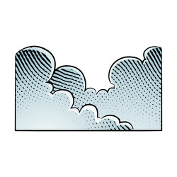Woodcut Clouds Drawing Vector Images (over 180)