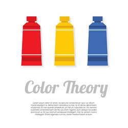 Tube of paint Royalty Free Vector Image - VectorStock