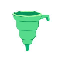 Shape funnel cartoon Royalty Free Vector Image