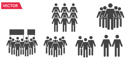 Office Crowd Vector Images (over 9,200)