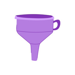 Shape funnel cartoon Royalty Free Vector Image