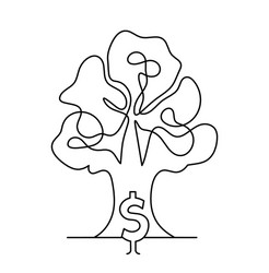 Continuous Line Drawing Tree Vector Images (over 2,500)