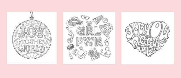 Coloring Pages Vector Images (over 530,000)