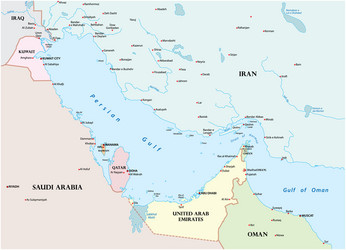 Persian Gulf Map Vector Images (over 740)