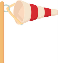 No crosswind icon cartoon style Royalty Free Vector Image