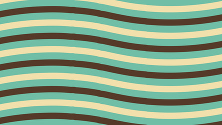 Groovy vintage 70s background waves swirl Vector Image