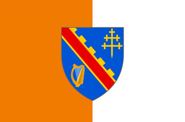 Coat arms county armagh in ulster ireland Vector Image