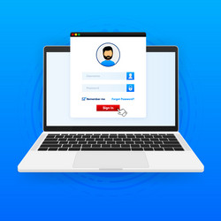 Login Laptop Vector Images (over 5,600)