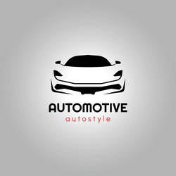 Set of automotive auto style car logo design Vector Image