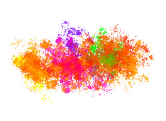 Splatter water color texture Royalty Free Vector Image