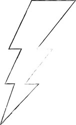 Ray energy symbol Royalty Free Vector Image - VectorStock