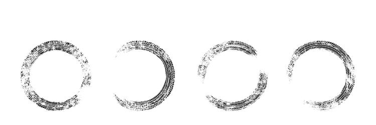 Tire Tracks Border Vector Images (over 150)