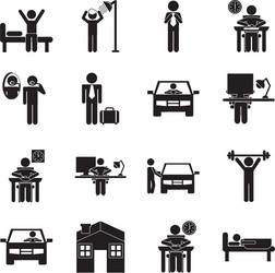Daily Routine Vector Images (over 9,800)