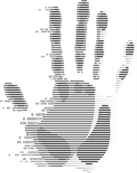 Handprint Royalty Free Vector Image - VectorStock