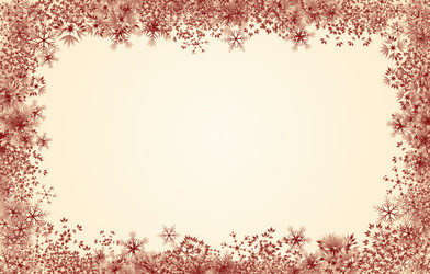 Red border frame glitter on white background Vector Image