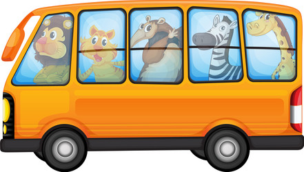 Giraffe on the Bus Vector Images (over 100)