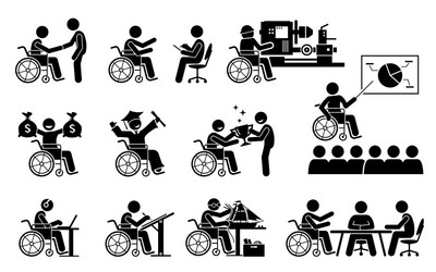 Stick Figure Job Interview Vector Images (92)