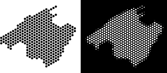 Map Mallorca White Vector Images (43)