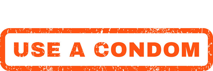 Use a condom rubber stamp Royalty Free Vector Image