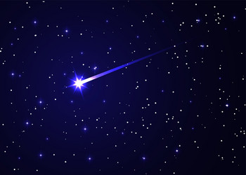 Blue Shooting Star Vector Images (over 1,600)