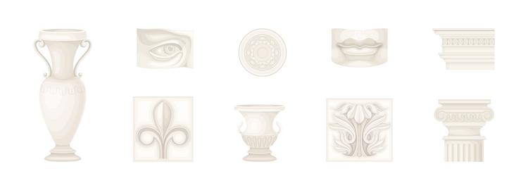 Antique classic object and decorative element Vector Image