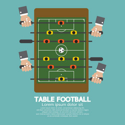 Tabletop football Royalty Free Vector Image - VectorStock
