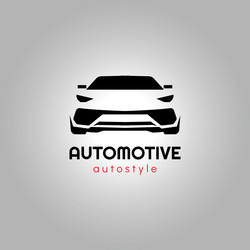 Set of automotive auto style car logo design Vector Image