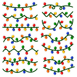 Animated Christmas Lights Border