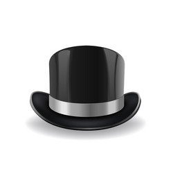 Red bowler hat Royalty Free Vector Image - VectorStock
