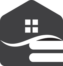 Home school logo Royalty Free Vector Image - VectorStock