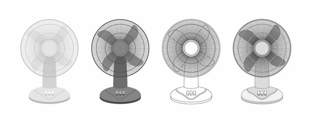 Table Fan Electric Vector Images (over 1,000)