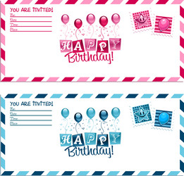 Birthday Envelope Vector Images (over 5,100)