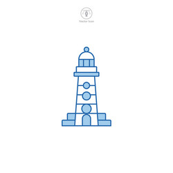 Stylized Lighthouse Vector Images (over 120)