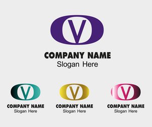 V Name Logo Company Vector Images (over 3,300)