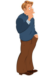 Cartoon Chin Comic Man Vector Images (78)
