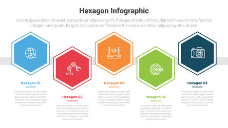 Hexagon or hexagonal honeycombs shape Royalty Free Vector
